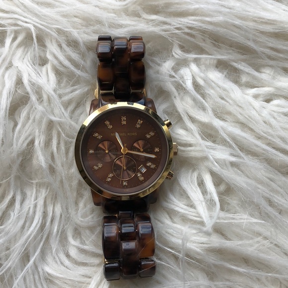 Michael Kors | Accessories | Michael Kors Tortoise Watch | Poshmark